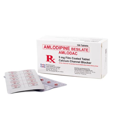 Amlodac 5mg Tablet Rose Pharmacy Medicine Delivery