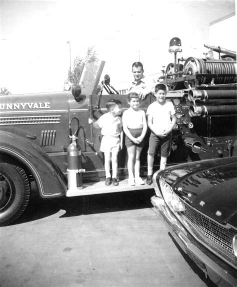 Old Sunnyvale Fire Station Truck Sunnyvale Local History Fire Station