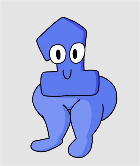 Rule 34 Algebralien Ass Battle For Dream Island Bfdi Blue Body Blue
