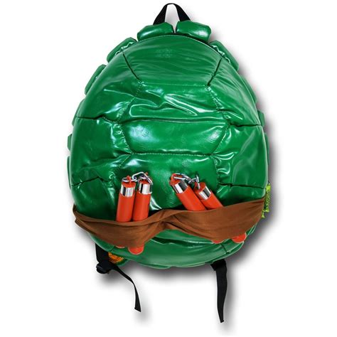 Tmnt Turtle Shell Backpack With Masks And Weapons