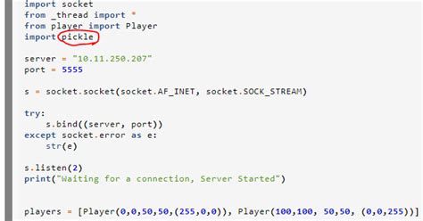 Tech With Tim Python Online Game Tutorial Sending Objects With Pickle