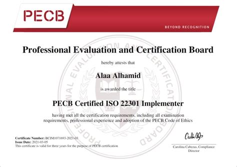 Alaa Alhamid On Linkedin Professionalcertification Cybersecurity