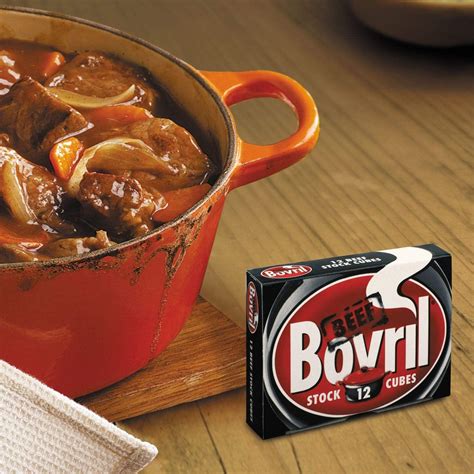Bovril Beef Stock Cubes 12 X 10g Premium Quality For Flavorful Meals