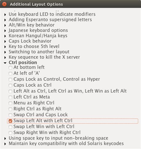 Keyboard Layout How To Change Modifier In Ubuntu Terminal To Be Tied To Alt Key Ask Ubuntu