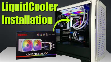 How To Install Aio Cooler Enermax Aquafusion Adv Install Youtube