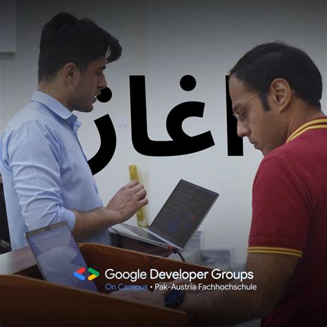 Hayan Khan On Linkedin Aghaz Of A New Era Gdg On Campus Pafiast
