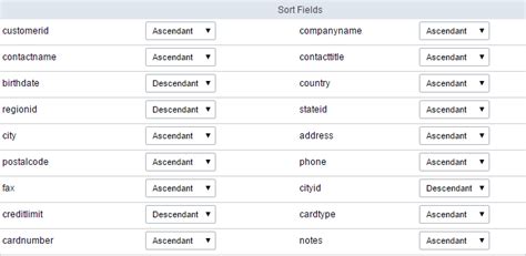 Sorting Scriptcase Low Code Documentation