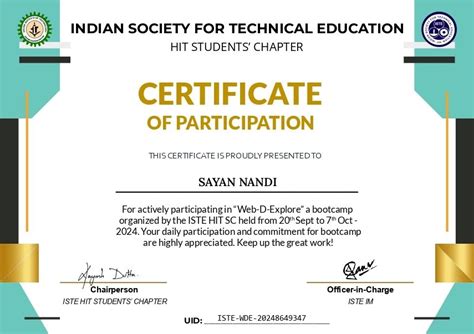 Sayan Nandi On Linkedin Thank You Iste