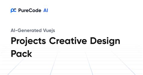 Build Great Vuejs Projects Creative Design Pack Components Faster Using