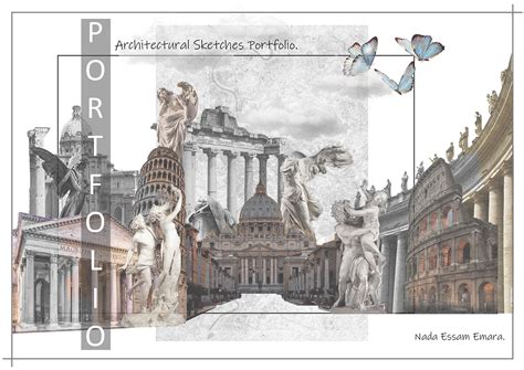 Architectural Sketches Portfolio On Behance