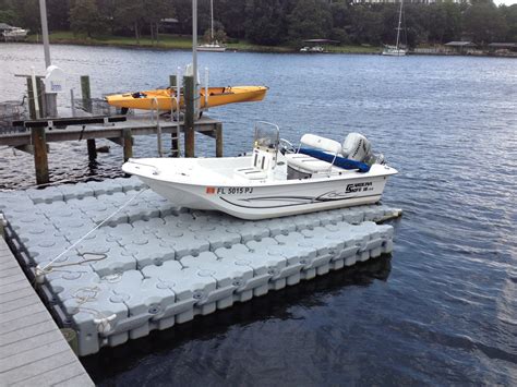 Dock Blocks™ Carolinas Modular Floating Docks And Drive On Boat Lifts