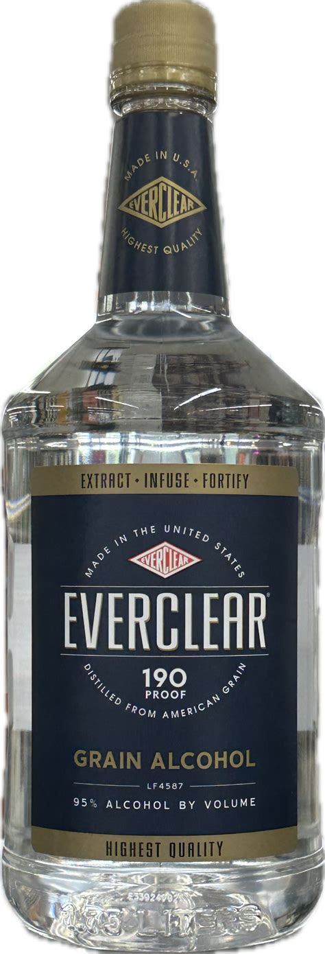 Everclear Grain Alcohol 1 75l Chili Discount Liquor