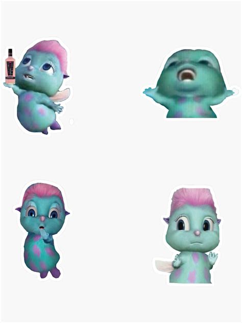 Bibble Barbie From Fairytopia Movie Funny Cartoon Film Meme Sticker