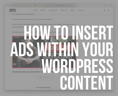 how to insert ads within your wordpress content ultida