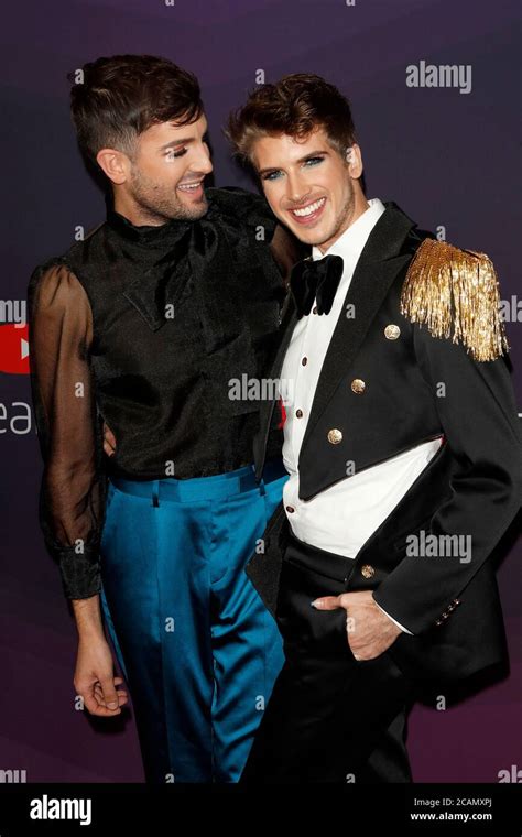 Los Angeles Dec 13 Daniel Preda Joey Graceffa At The 9th Annual Streamy Awards At The