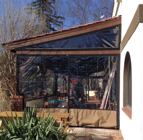 Clear Vinyl Porch Enclosure Panels