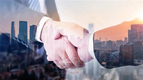 Business Cooperation City Building Cooperation People Powerpoint