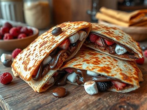 7 Quick Dessert Quesadillas