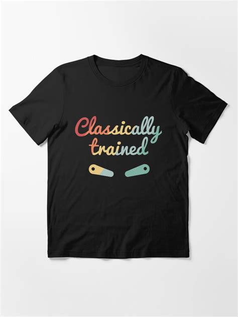 Classically Trained Vintage Pinball Flippers T Shirt For Sale By
