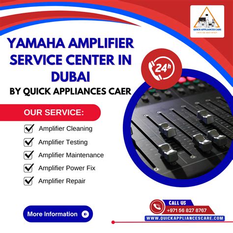 Yamaha Amplifier Service Center In Dubai 056 827 8767