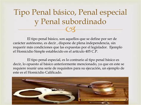 Presentacion Derecho Penal Especial Ppt Descarga Gratuita