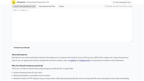 10 Javascript Minification Tools For Faster Websites Onenine