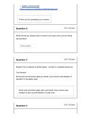Safety Guidelines For Science Lab Activities Course Hero