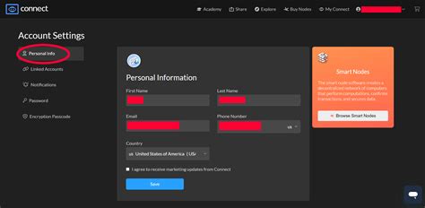 How To Edit Account Information Connect