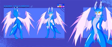 Ref Sheet I Commissioned From A Friend On Discord Nikorasu2500 Rfurry