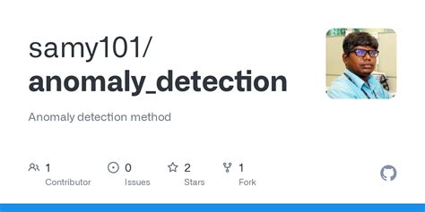Github Samy Anomaly Detection Anomaly Detection Method