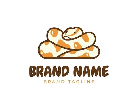 Premium Vector Ball Python Logo