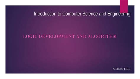 Logic Development And Algorithm Pdf Programming Languages Computing