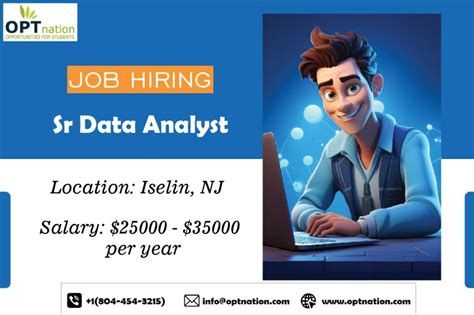 Seniordataanalyst Datajobs Iselinnj Jobsearch Careeropportunities