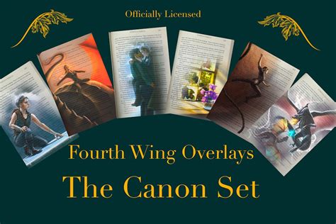 Fourth Wing Overlays Etsy