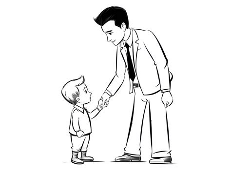 Daddys Day Coloring Sheet Coloring Page