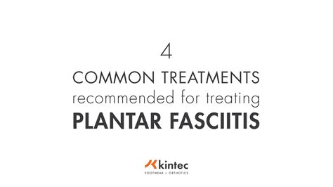 Tips For Treating Plantar Fasciitis Kintec