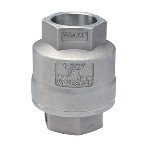 Dft® Scv® Check Valve W 316ss Body Austenitex