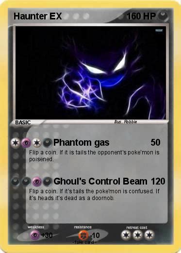 Pokémon Haunter Ex 11 11 Phantom Gas My Pokemon Card