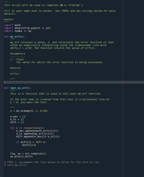 2 5 Pts Complete The Function In HW 6 Sum Function Chegg Com