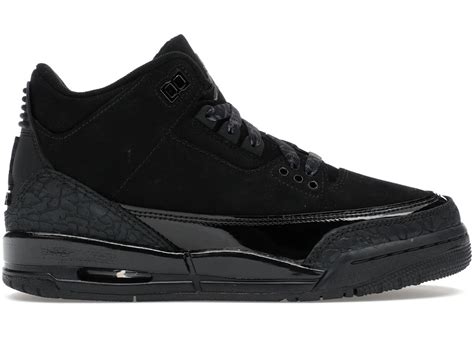 Jordan 3 Retro Black Cat 2025 Gs Dm0967 001 Us