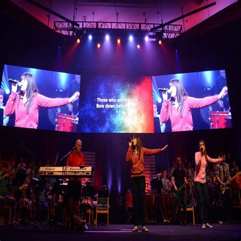 Easily Set Up Stage Background Concert Rental LED Display Screen