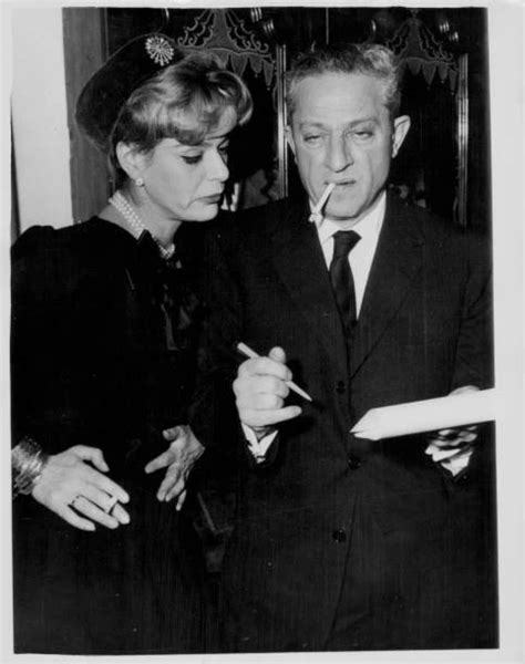 Greek Actress Melina Mercouri And French Director Jules Dassin Press C