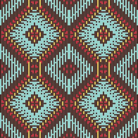 Aztec Arabic Geometrical Pattern And Designfolk Embroidery Aztec