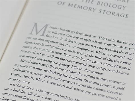 In Search Of Memory Eric Kandel First Edition Signed