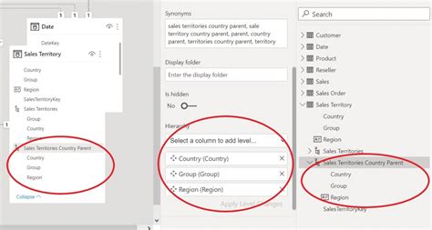 How To Build A Hierarchy To Support Drill Mode In Microsoft Power Bi