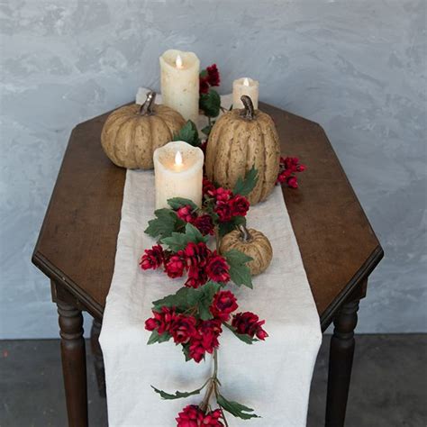 Bright And Beautiful Hops Garland Antique Farmhouse