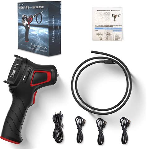 Buy Ralcam Borescope Camera Iphone Mp Auto Camera With Led Lights Mm Len Inspection Pipe