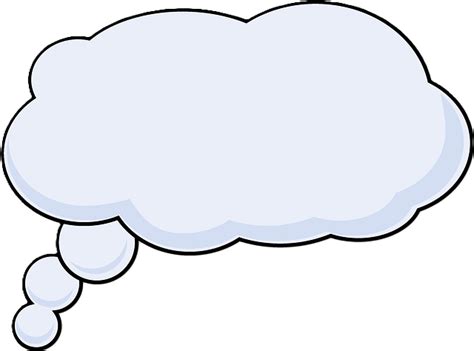 Thought Bubble Blank Template Imgflip