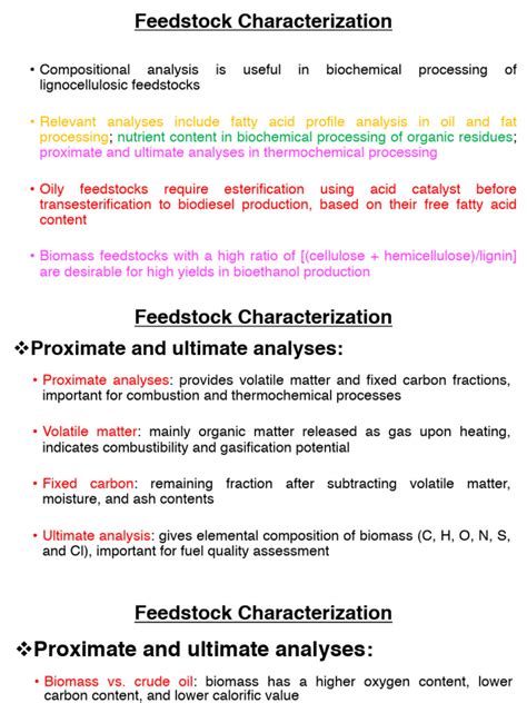 3 Biomass Characterization Pdf Biofuel Anaerobic Digestion