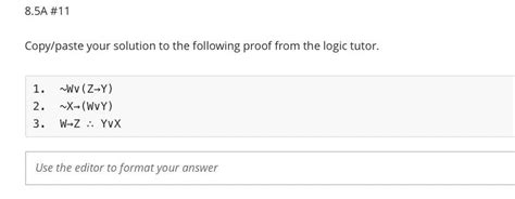 solved copy paste your solution to the following proof from